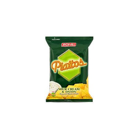 PIATTOS POTATO CRISP SOUR CREAM 85G