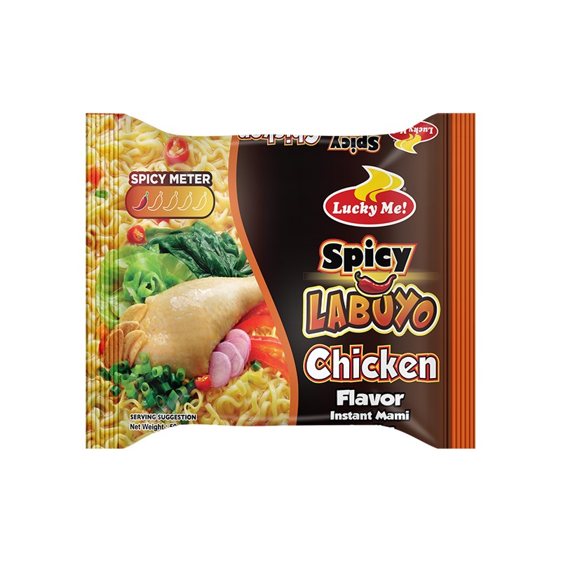 Lucky Me Labuyo Spicy Chicken 50g